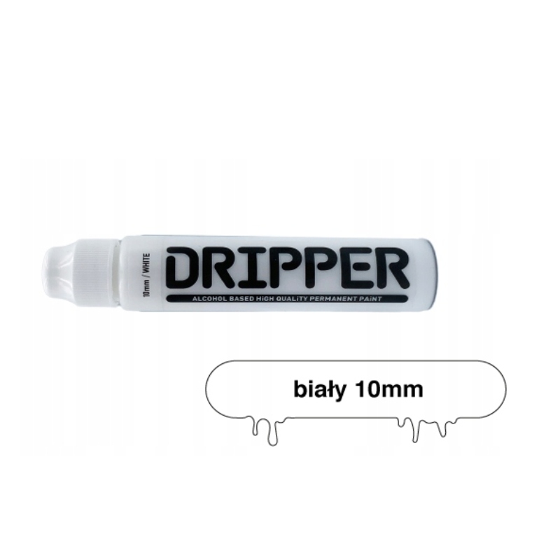 Marker dekoracyjny mop DRIPPER 10mm biały • Cena, Opinie - Allegro