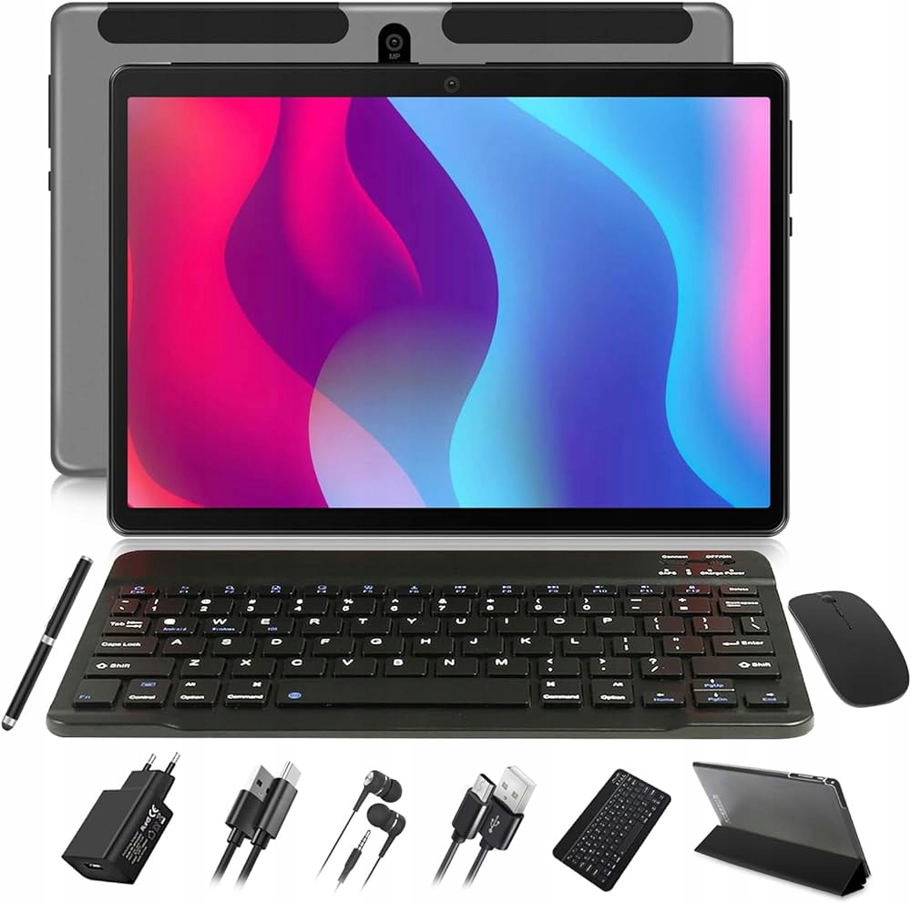 Tablet JUSYEA J5 10,1" 4 GB / 64 GB szary • Cena, Opinie - Allegro