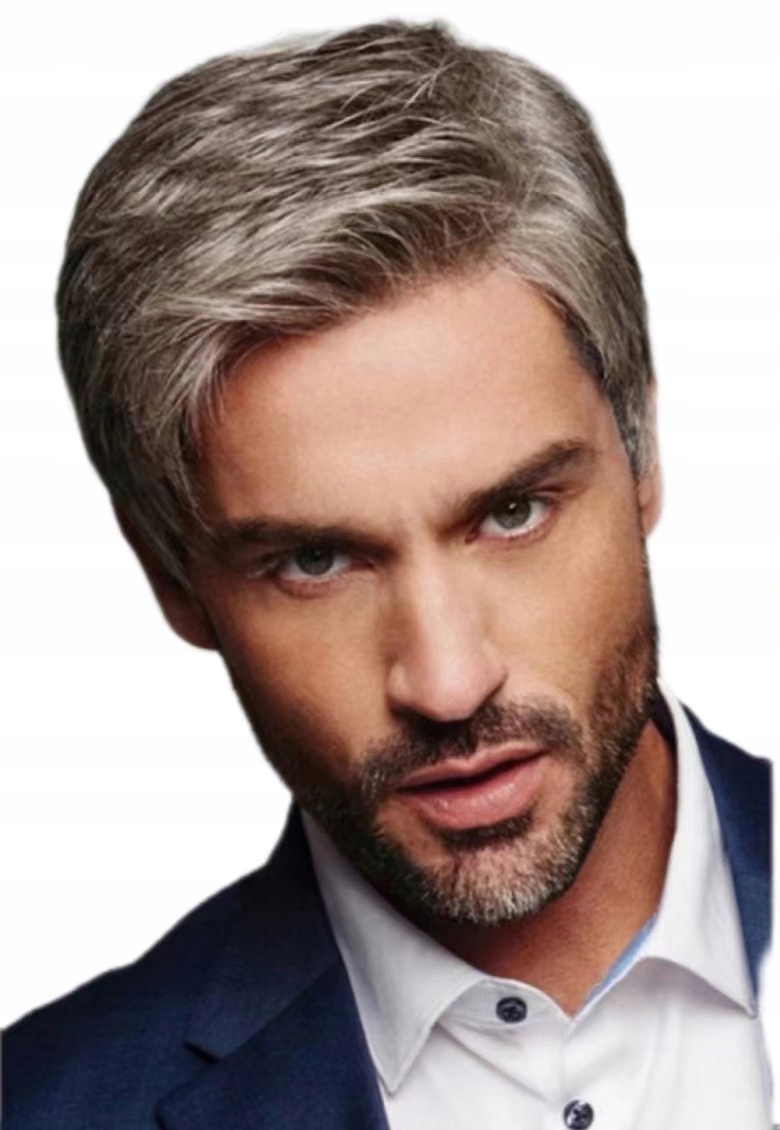 Paruky Pánské vlasy Krátká paruka Free Cap za 286.00CZK - Allegro