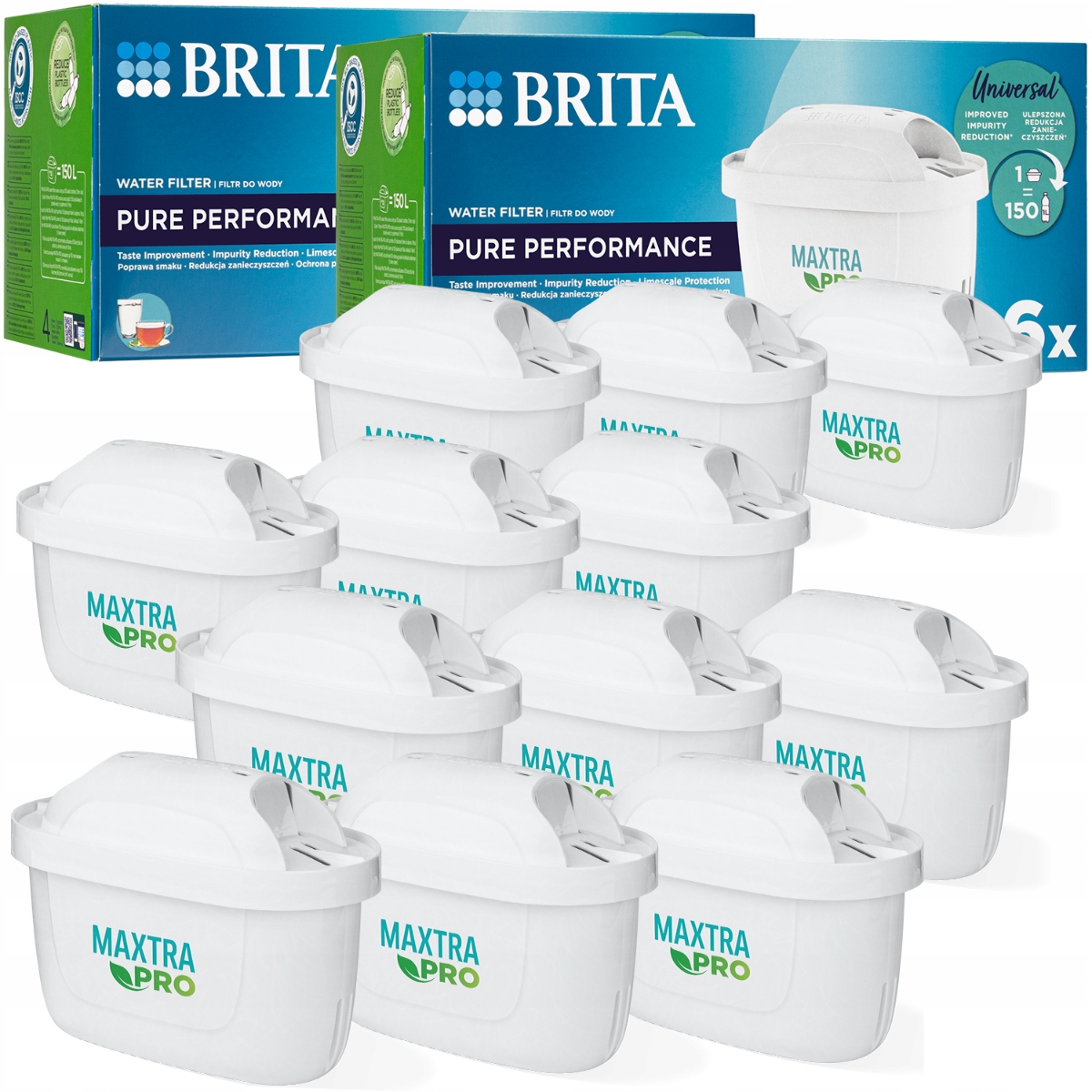 Wkład filtrujący do dzbanka Brita Maxtra+ Pure Performance 1 szt ...