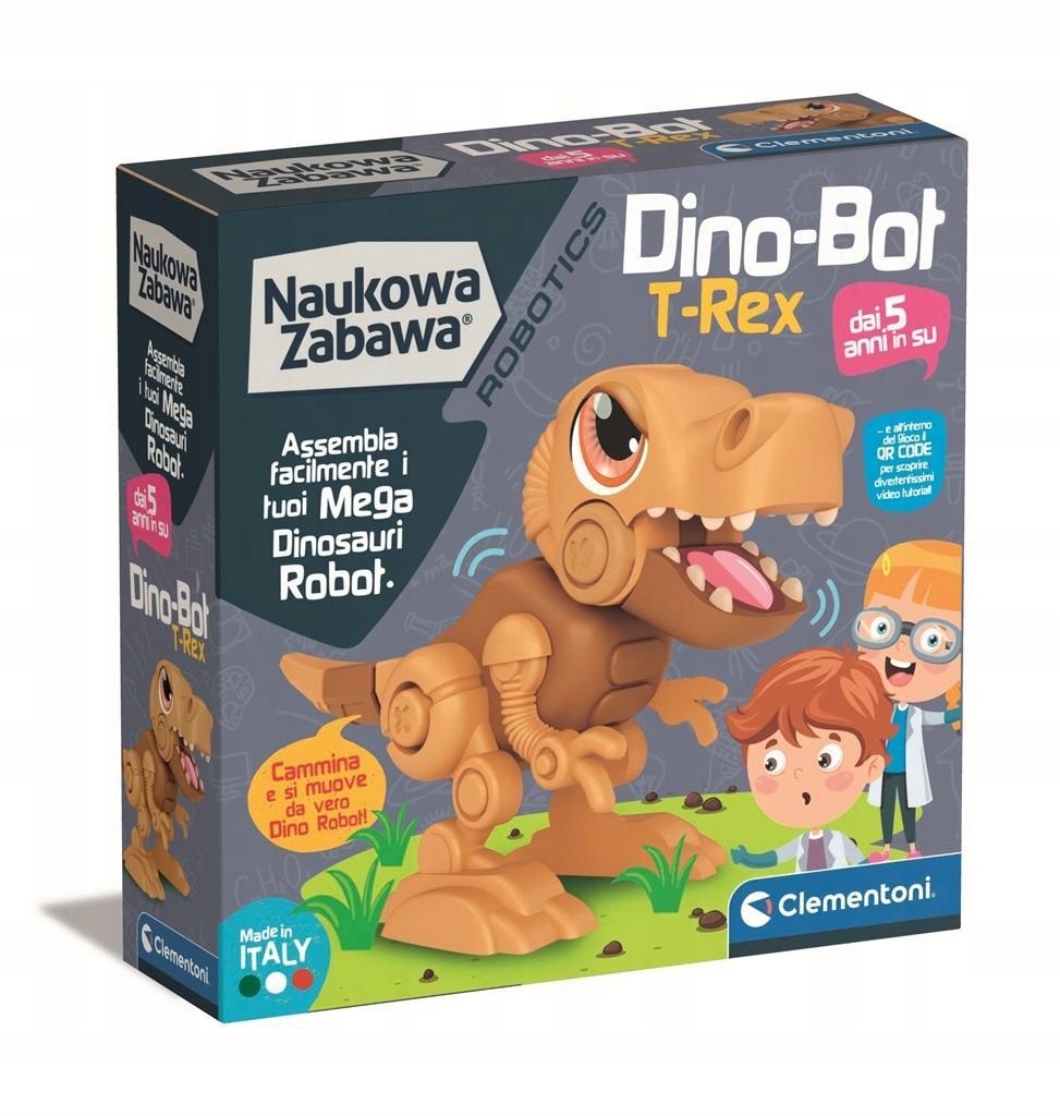 ROBOT DINO BOT DINOBOT TREX CLEMENTONI 50795 • Cena, Opinie - Allegro