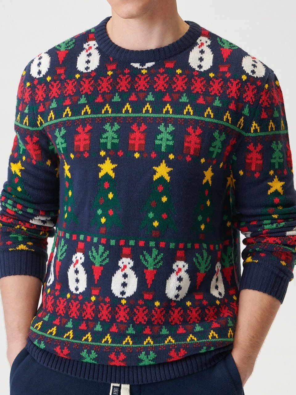 Świąteczny sweter męski zimowy M\3458 • Cena, Opinie • Swetry ...