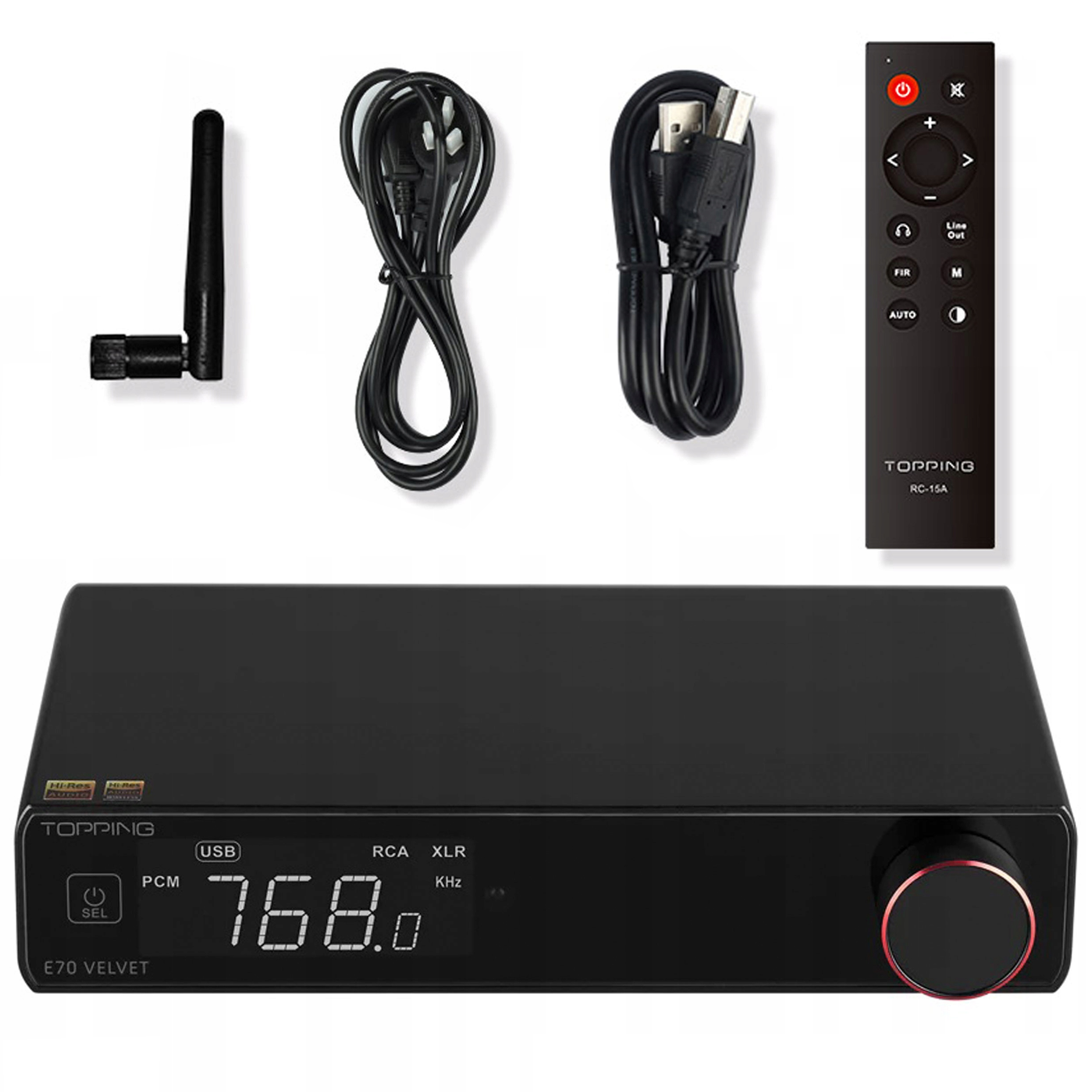 Konwerter DAC Topping E70 Velvet - Sklep, Opinie, Cena w Allegro