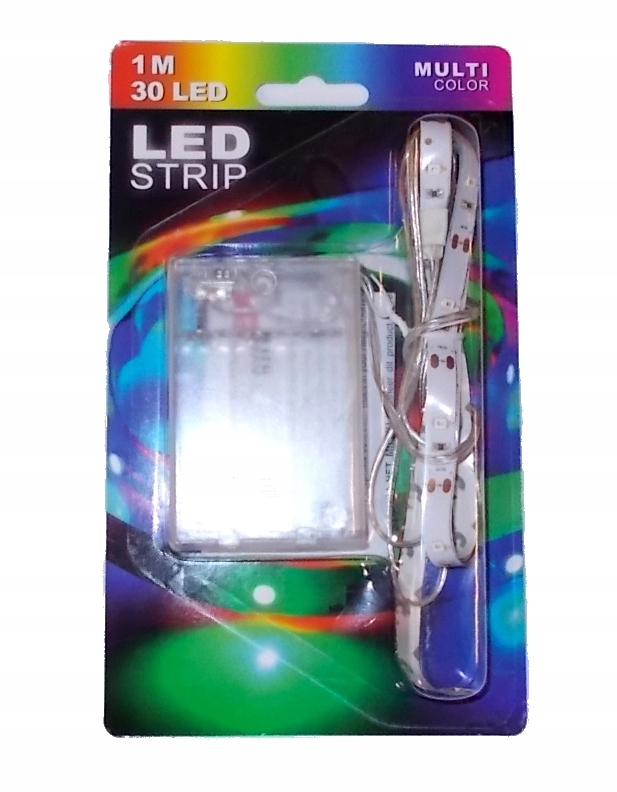 Lampki Led Baterie Kolorowe 1m - Niska cena na Allegro