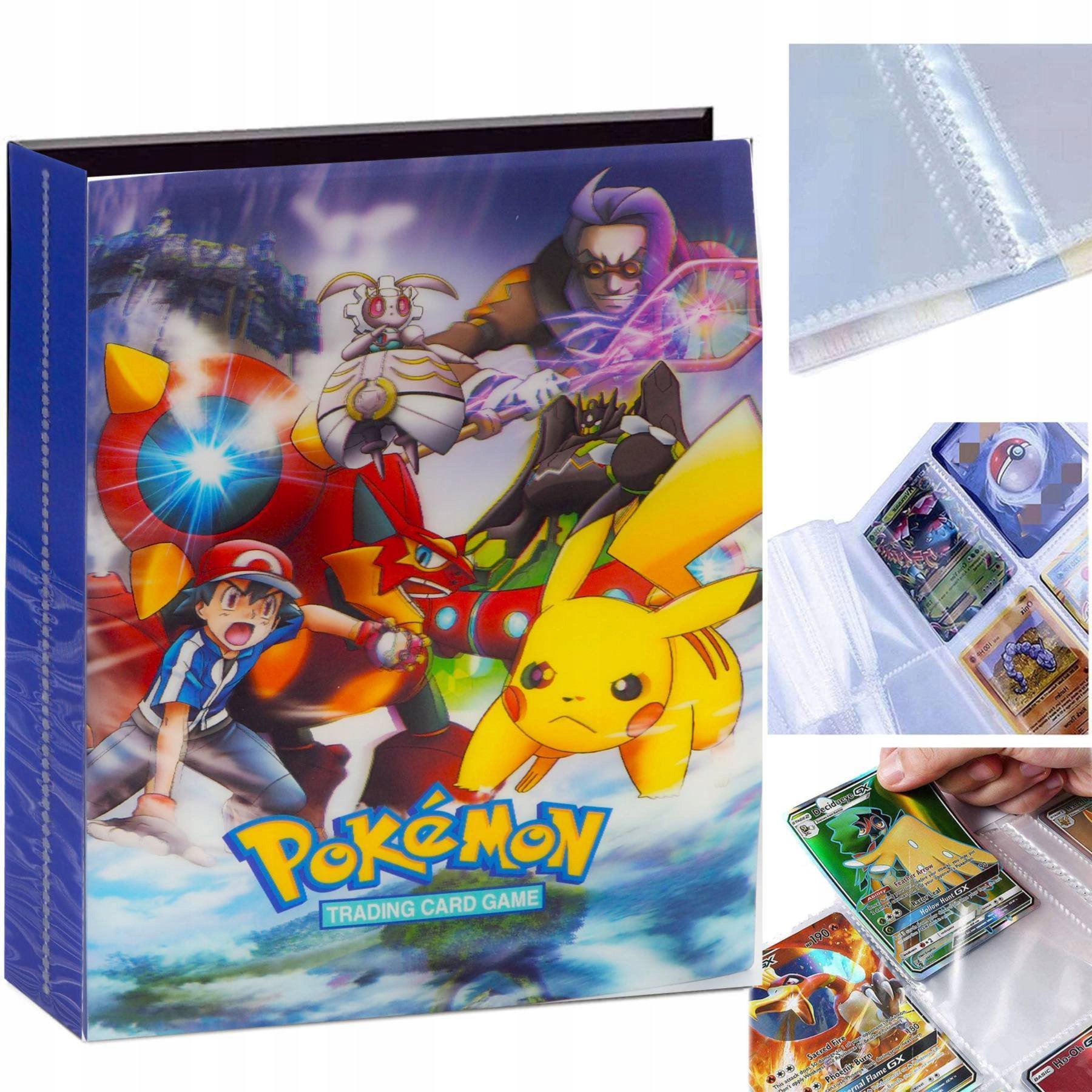 POKEMON ALBUM NA KARTY KOLEKCJONERSKIE 432 KARTY - Stan: nowy 45,95 zł ...