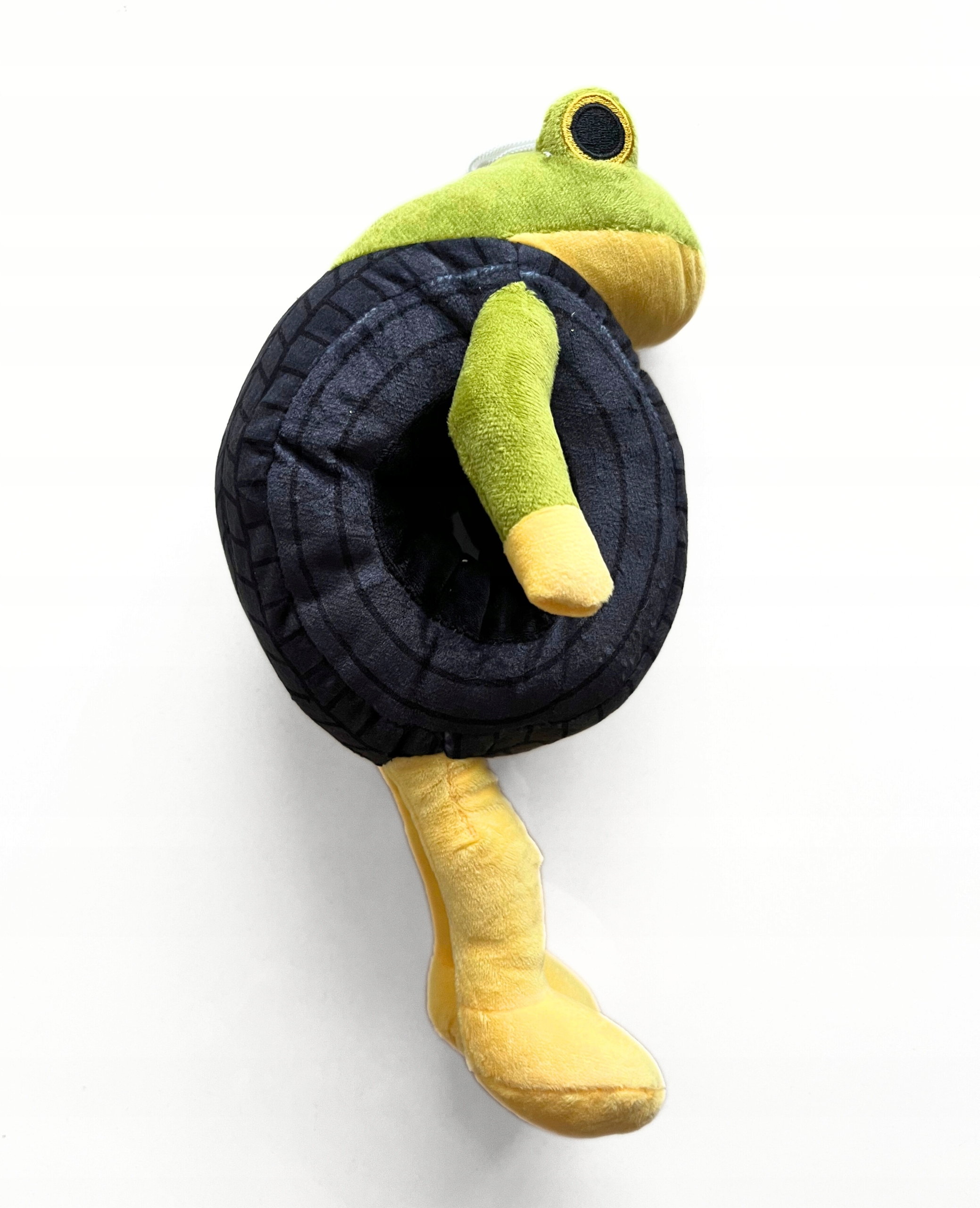 Maskotka Brainrot, BONECA AMBALABU! Pluszak, zabawka, ŻABA w oponie ...