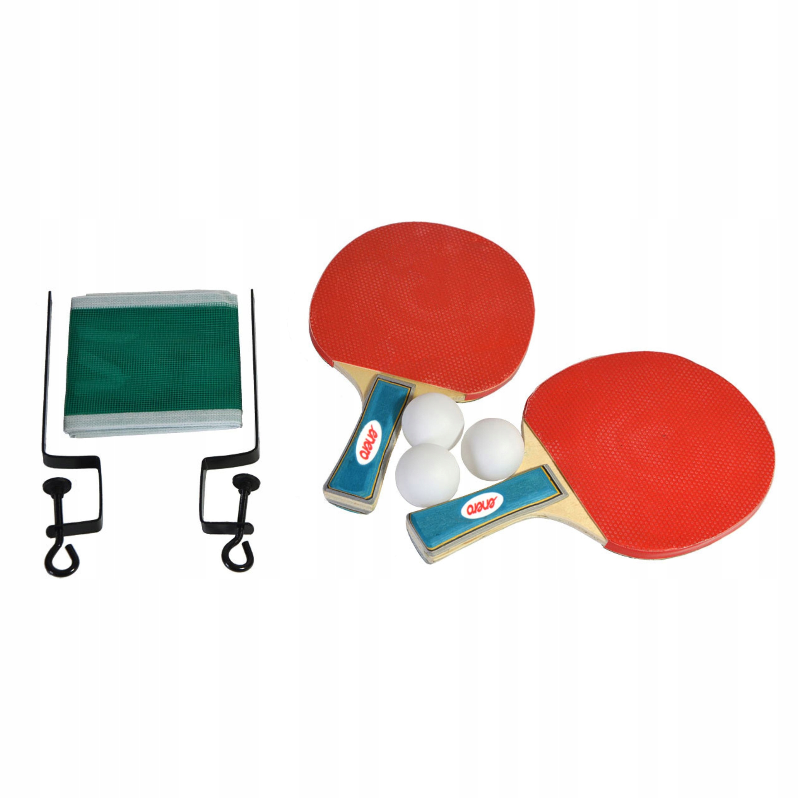 Sada na stolný tenis ping pong rakety paletky + loptičky + sieťka za 5 ...
