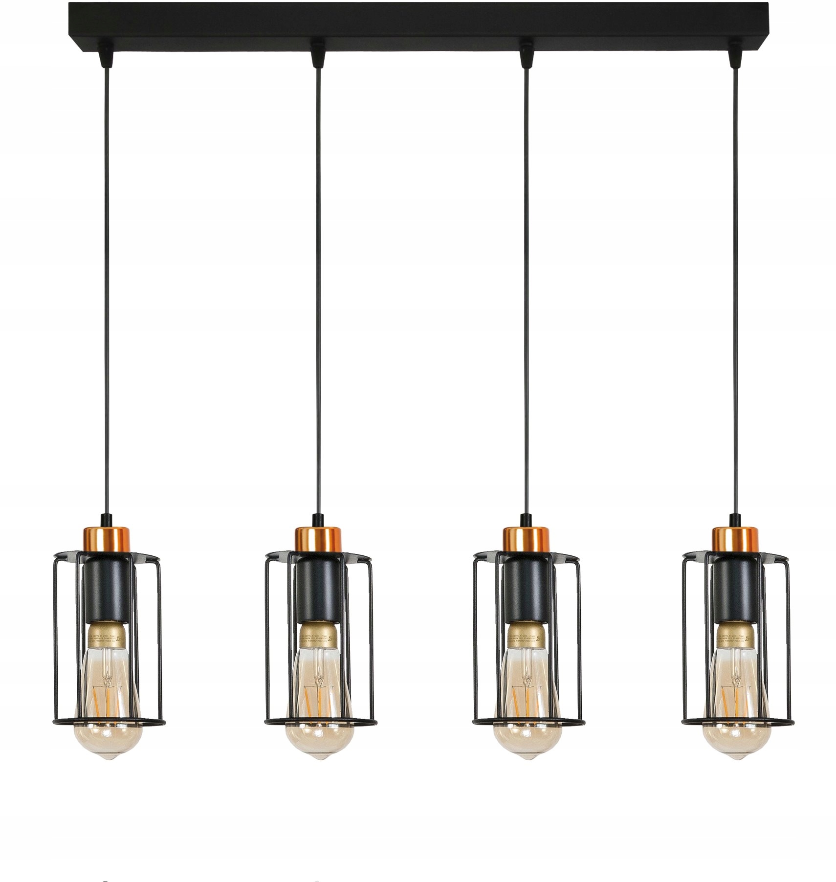 LAMPA WISZĄCA SUFITOWA ŻYRANDOL LOFT LED E27 (5905840102141) • Cena, Opinie • Lampy wiszące ...