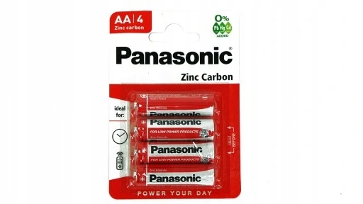 Baterie Panasonic AA R6 zinc carbon 48szt - Sklep, Opinie, Cena w Allegro