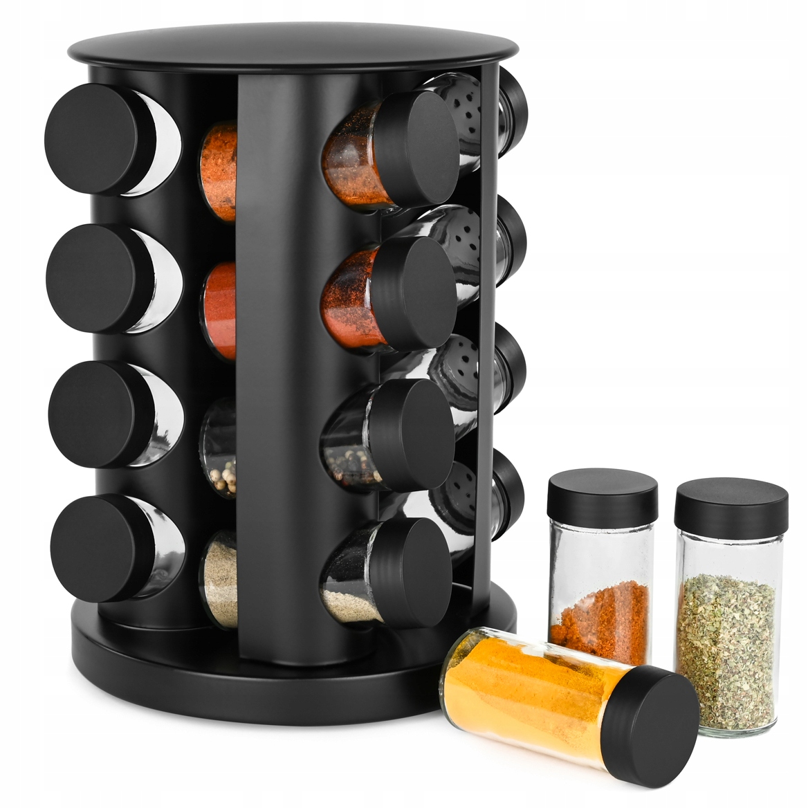 Stojak na przyprawy Brunbeste 2717 czarny (6922202075768) • Cena ...