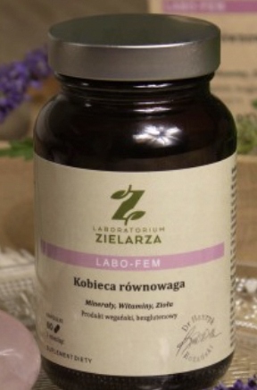 LABORATORIUM ZIELARZA LABO-FEM Kobieca Równowaga MENOPAUZA (5907720700072) • Cena, Opinie ...