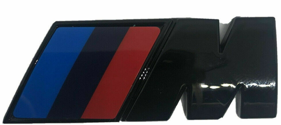 51145A4B373 - Логотип BMW M черный shadow line M Perf 51145A4B373 ...