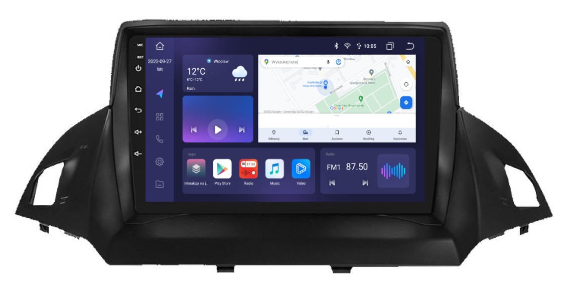 RADIO ANDROID FORD KUGA MK2 4/64GB DSP CARPLAY LTE - Sklep, Opinie ...