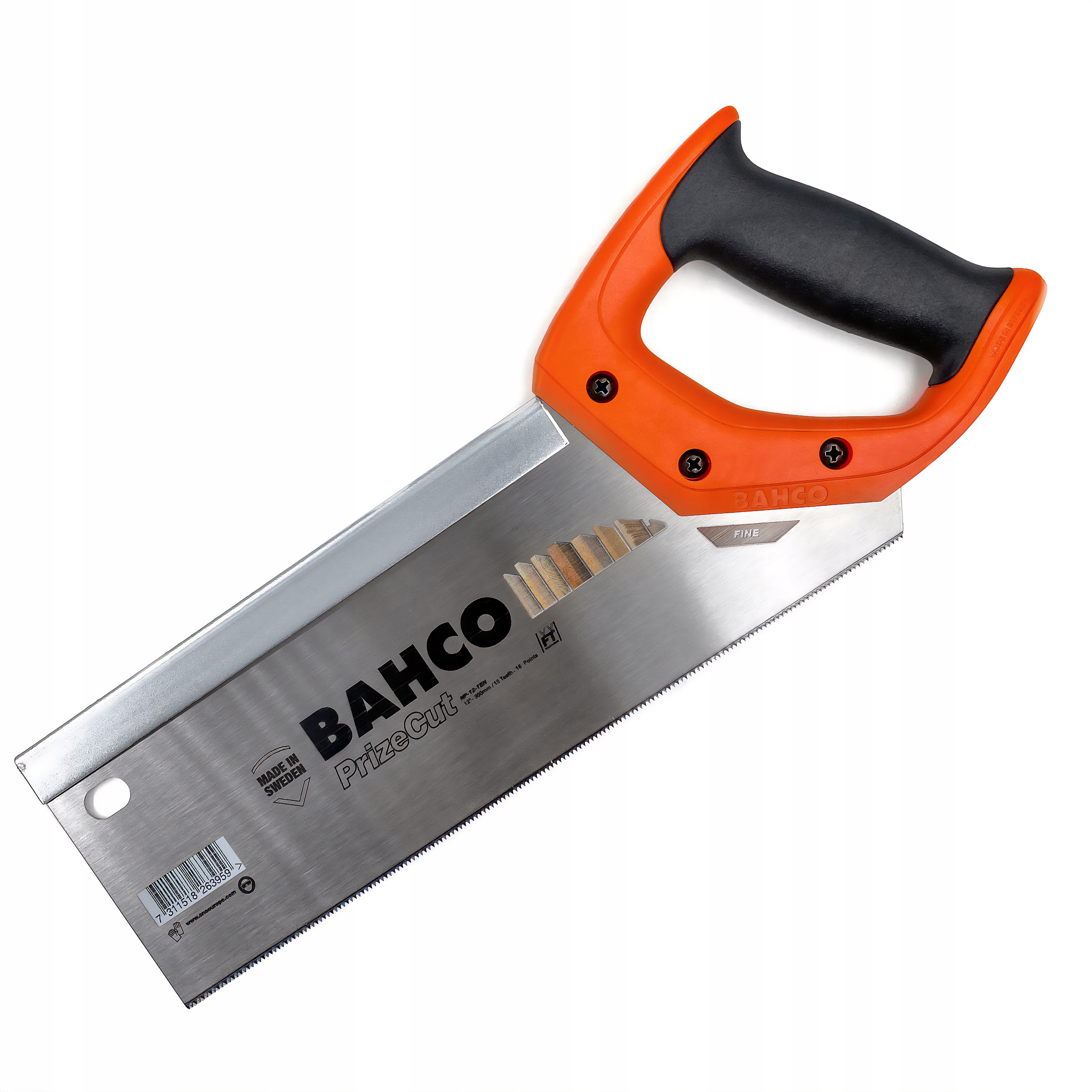 Piła ręczna grzbietnica do drewna, 300mm, PrizeCut BAHCO [NP-12-TEN ...