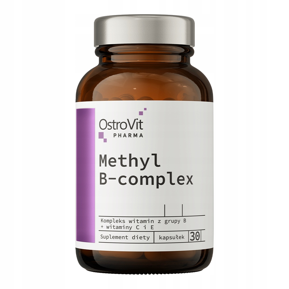 OstroVit Pharma METYLOWANA WITAMINA B-Complex 30 kaps (5903246227963) • Cena, Opinie • Preparaty ...