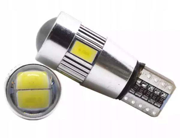 ŻARÓWKA LED POSTOJÓWKA 6 LED T10 W5W SOCZEWKA T10-5630-CAN za 8,99 zł z ... ŻARÓWKA LED POSTOJÓWKA 6 LED T10 W5W SOCZEWKA T10-5630-CAN za 8,99 zł z ...