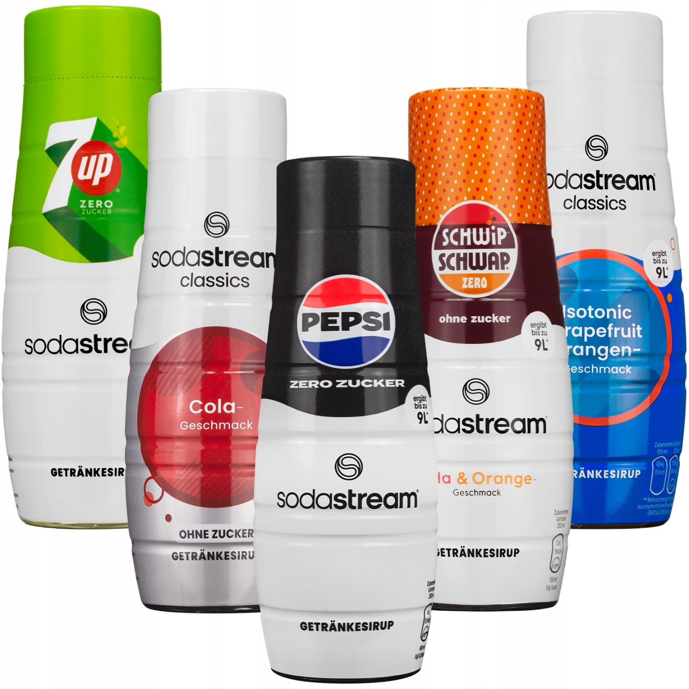 SYROPY ZERO 7UP PEPSI COLA KONCENTRATY SODASTREAM - Sklep, Opinie, Cena ...