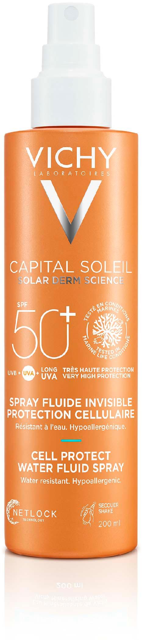 Vichy Capital Soleil Cell Protect UV Spray Ochronny Do Ciała SPF 50 ...