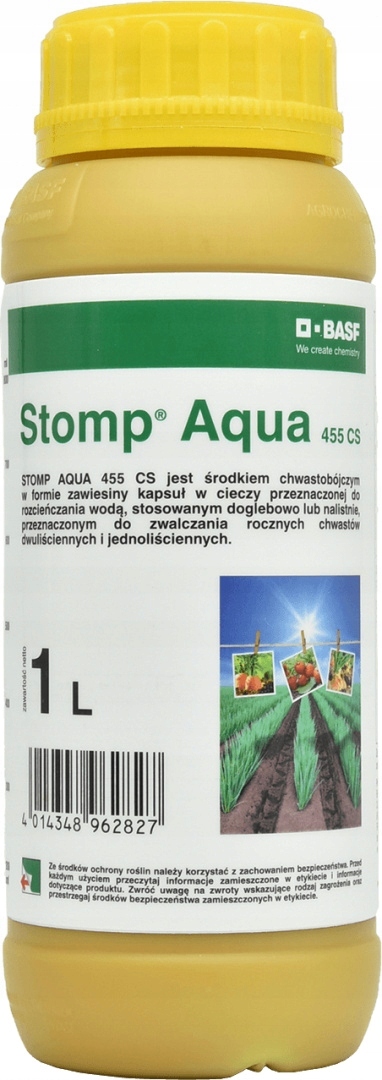 Herbicyd BASF Stomp Aqua 455 CS 1l pendimentalina soja łubin cebula (4014348962827) • Cena ...