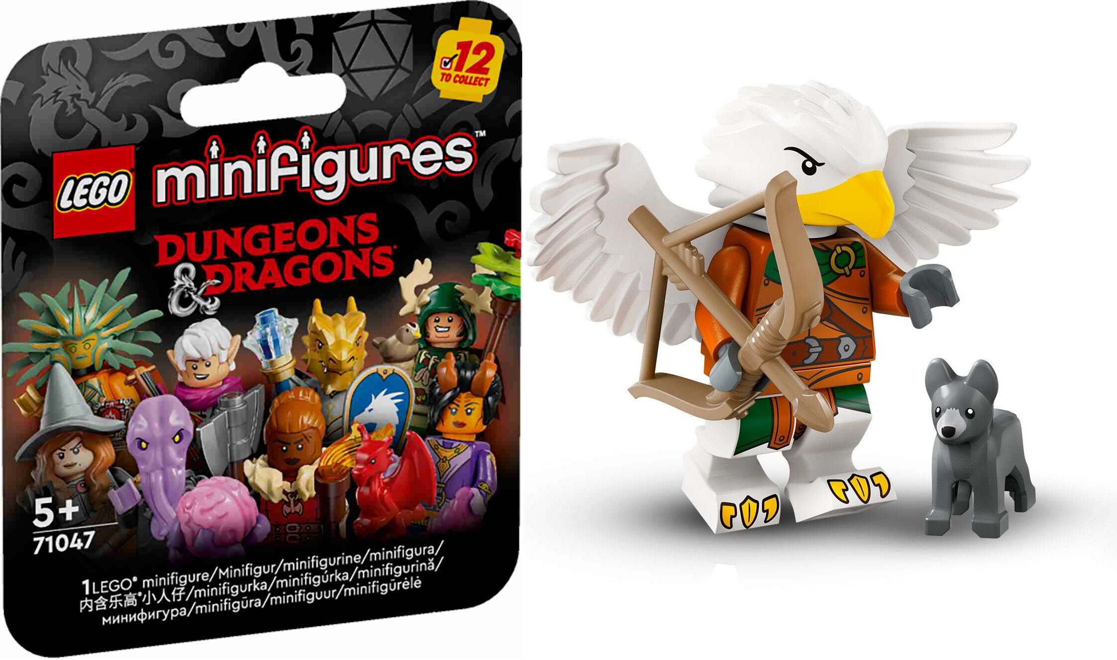 LEGO 71047 MINIFIGURES DUNGEONS & DRAGONS STRAŻNIK AARAKOCRA NR6 ...
