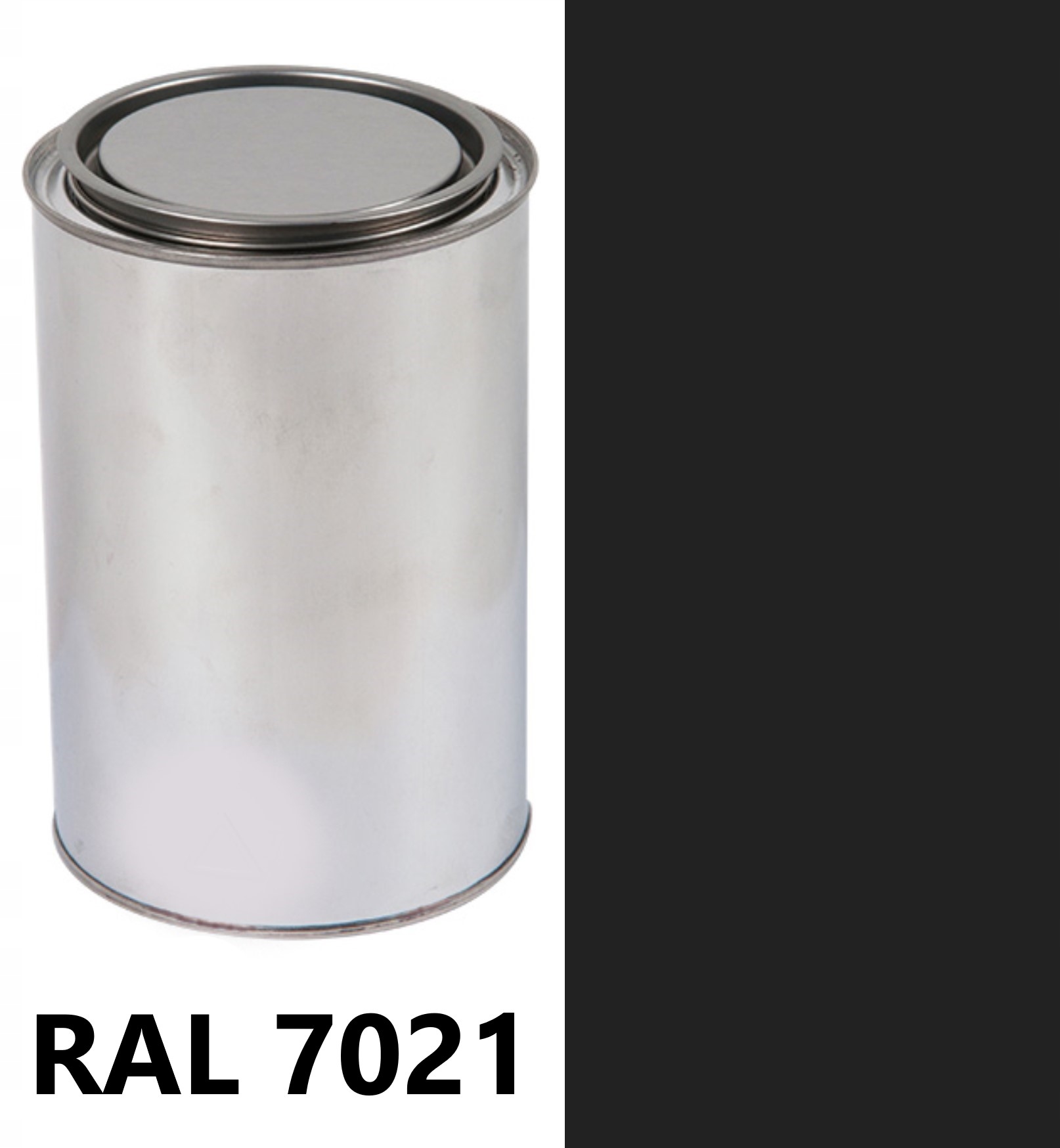 FARBA LAKIER RAL 7021 CZARNY SZARY GŁĘBOKI MAT 05-12% VINYLO AKRYL 1L ... FARBA LAKIER RAL 7021 CZARNY SZARY GŁĘBOKI MAT 05-12% VINYLO AKRYL 1L ...