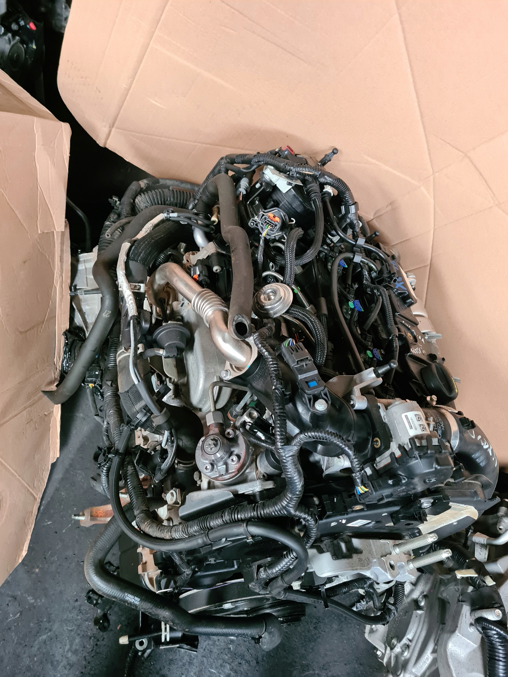 Silnik KOMPLETNY Ford Focus C-MAX XWDB 1.5 TDCI 0445110955 XWDD XWMB XWMA za 12300.00PLN z ...