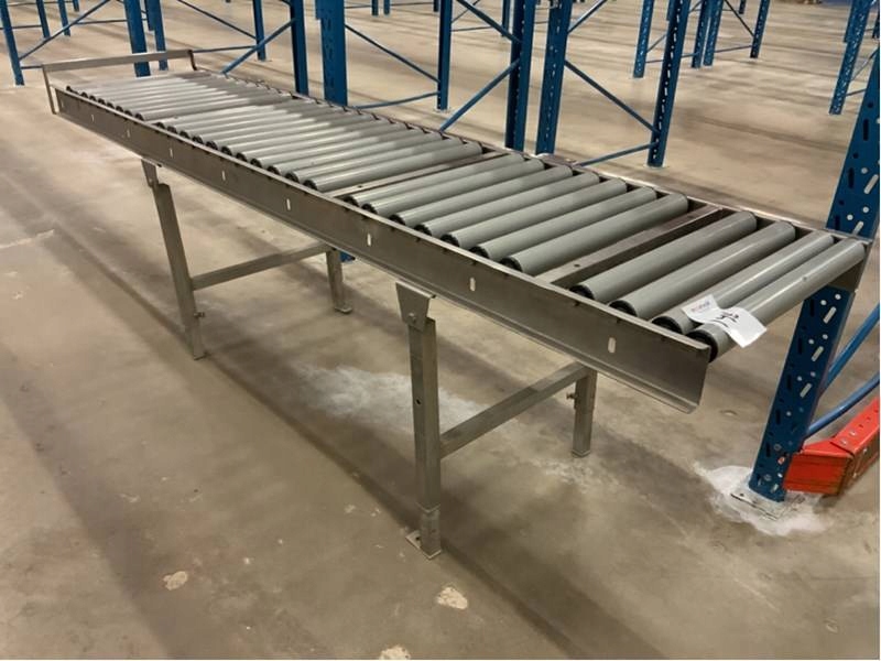 Przenośnik ROLKOWY nierdzewny 2,6M 530MM • Cena, Opinie - Allegro