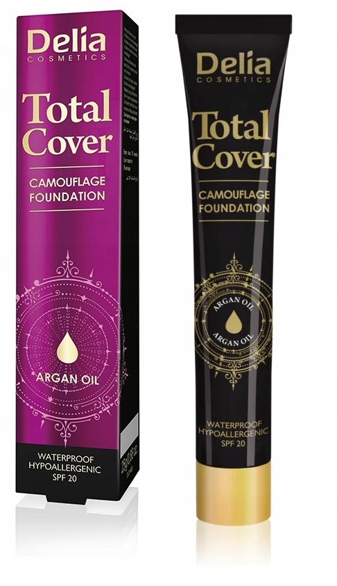 DELIA TOTAL COVER PODKŁAD I KOREKTOR- 52 IVORY (5901350436646) • Cena ...