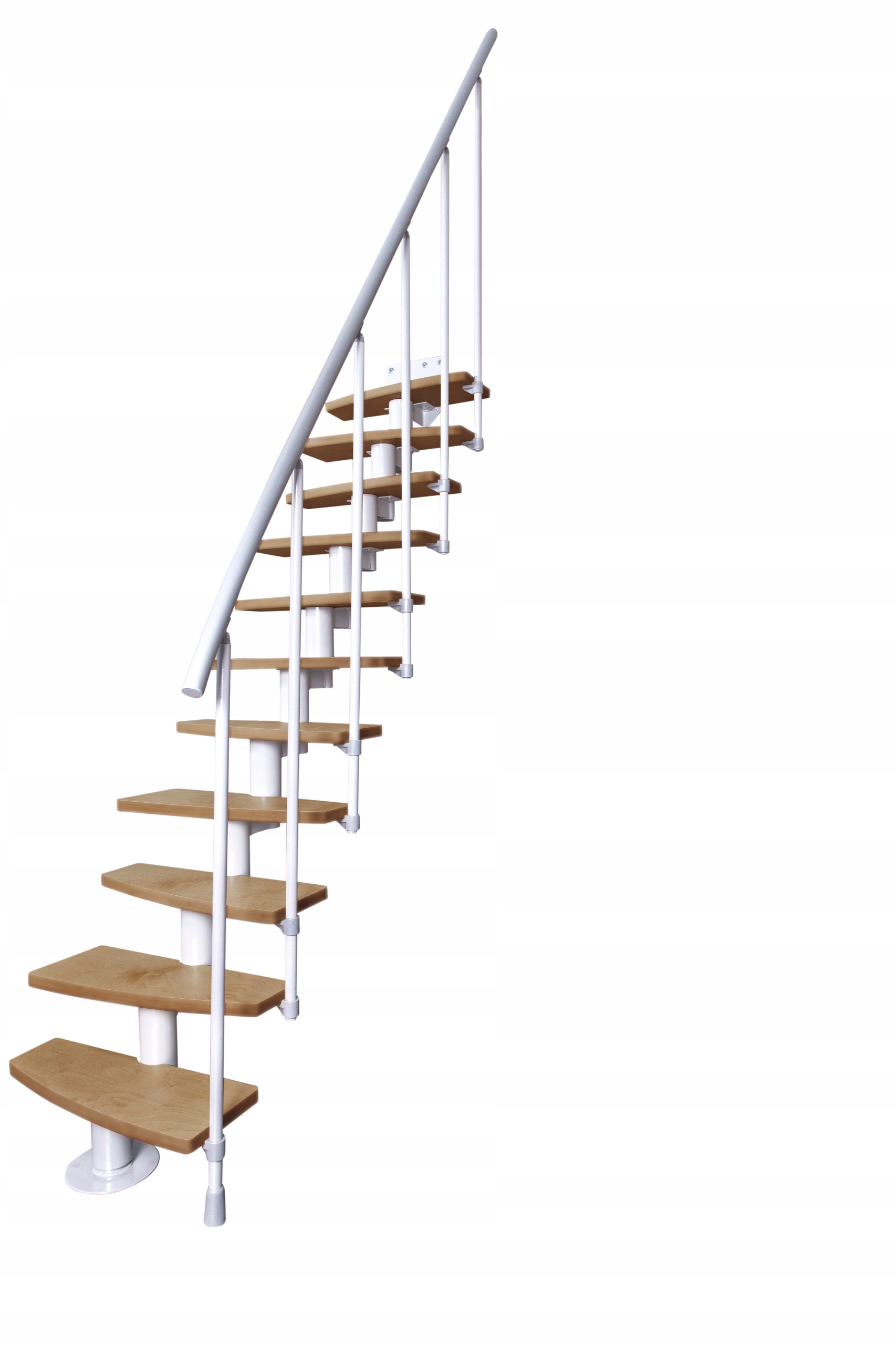 Schody modułowe Mini Plus 11 stopni buk Ral 9003 - porównaj ceny ...