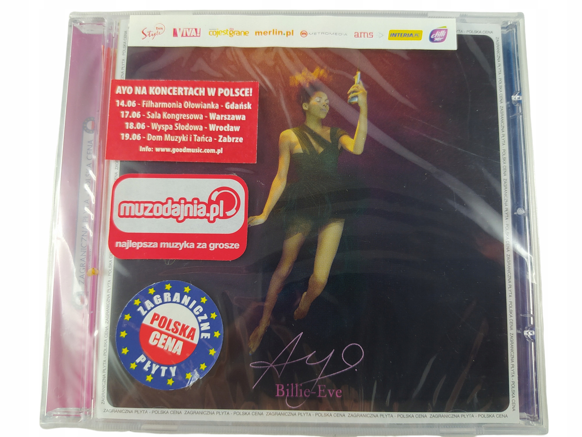 Billie-Eve (PL) Ayo CD • Cena, Opinie - Allegro