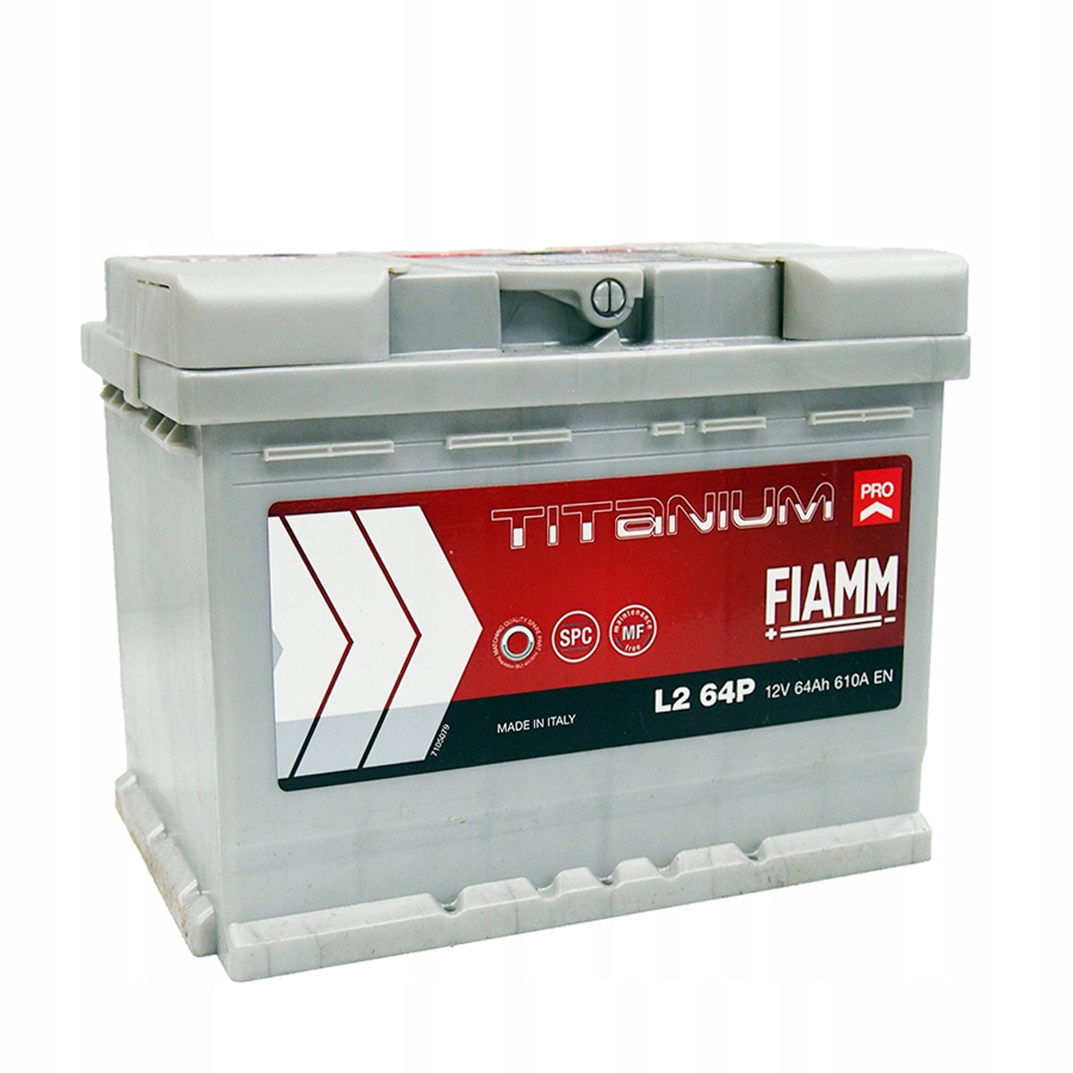 Akumulator FIAMM 12V 64Ah 610A P+ TITANIUM PLUS 8009601214276 za 356 ...