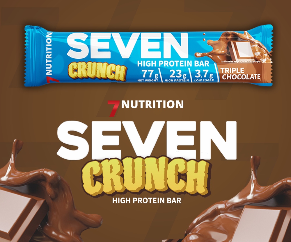 7NUTRITION SEVEN PROTEIN BAR 77G - BIAŁKOWA PRZEKĄSKA DLA AKTYWNYCH ...