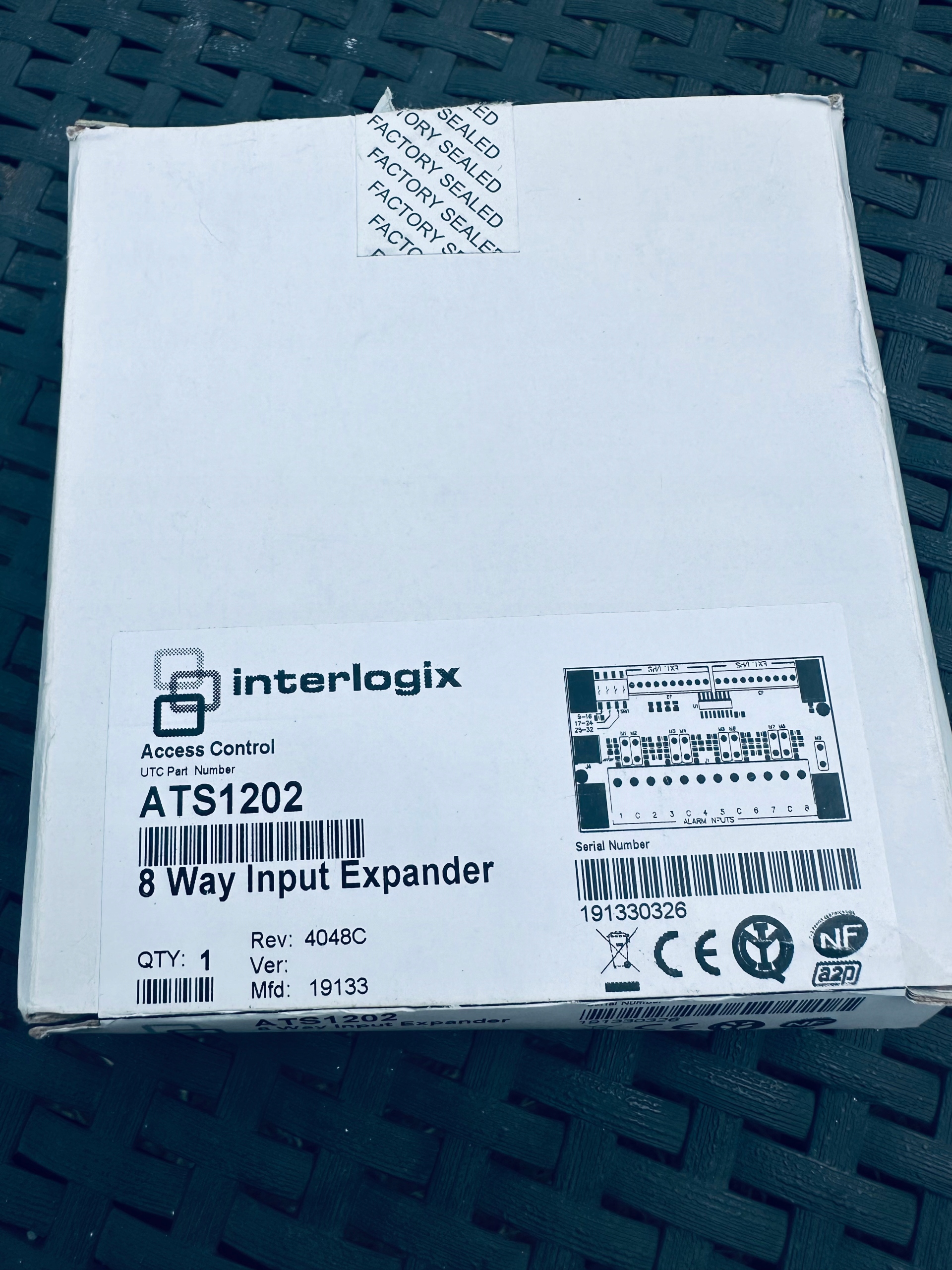 Ekspander moduł rozszerzenia Interlogix ATS1202 • Cena, Opinie - Allegro