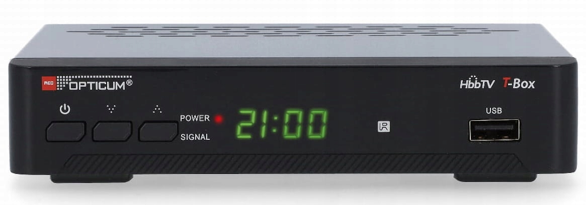 Opticum T-BOX DVB-T2 H.265 HEVC HBBTV - Sklep, Opinie, Cena w Allegro