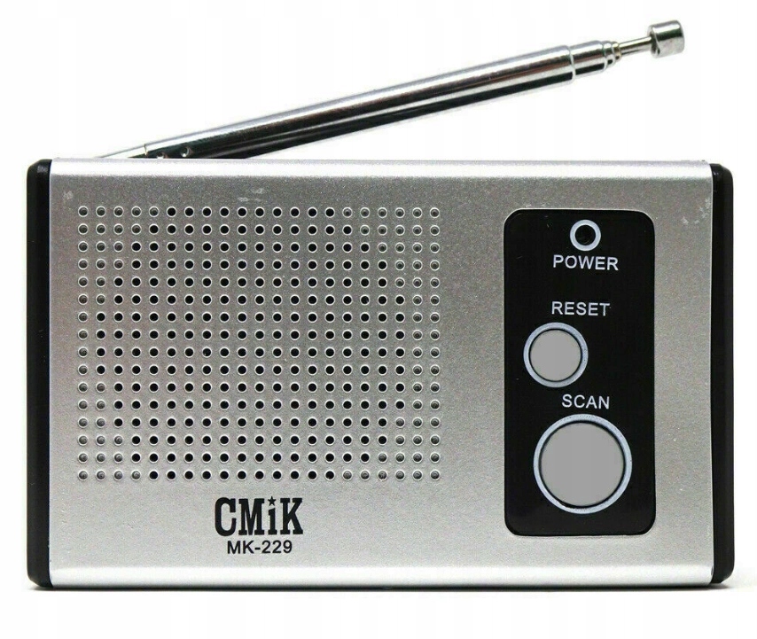 Mini radio turystyczne kieszonkowe AM FM CMiK MK-229 - Sklep, Opinie, Cena w Allegro