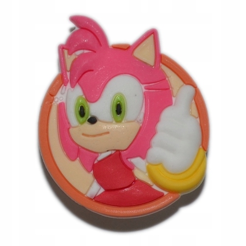 Bajki, gry - Przypinka - Amy Rose- 1674 • Cena, Opinie • Przypinki i ...