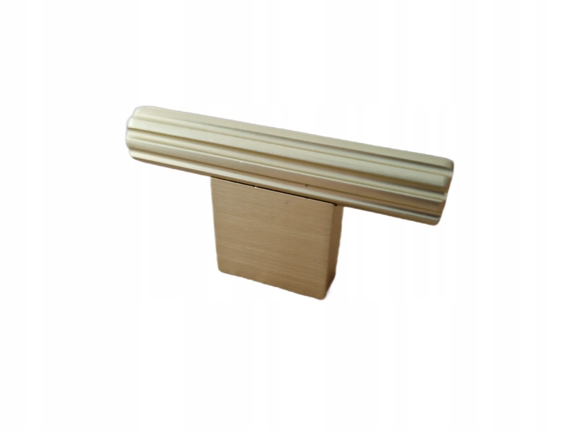 GAŁKA RELING UCHWYT MEBLOWY T-BAR STRIPES ZŁOTY • Cena, Opinie - Allegro