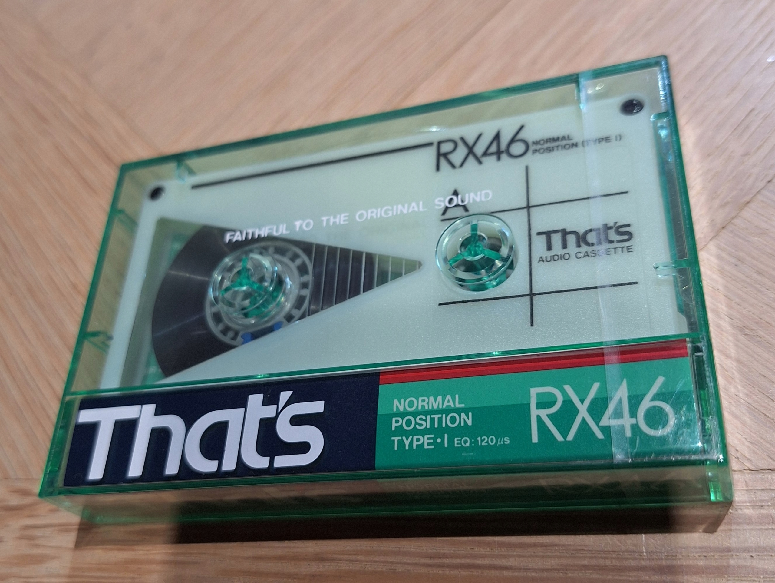 THATS RX 46 magnetofonová kazeta/D3102 za 1733.00CZK - Allegro