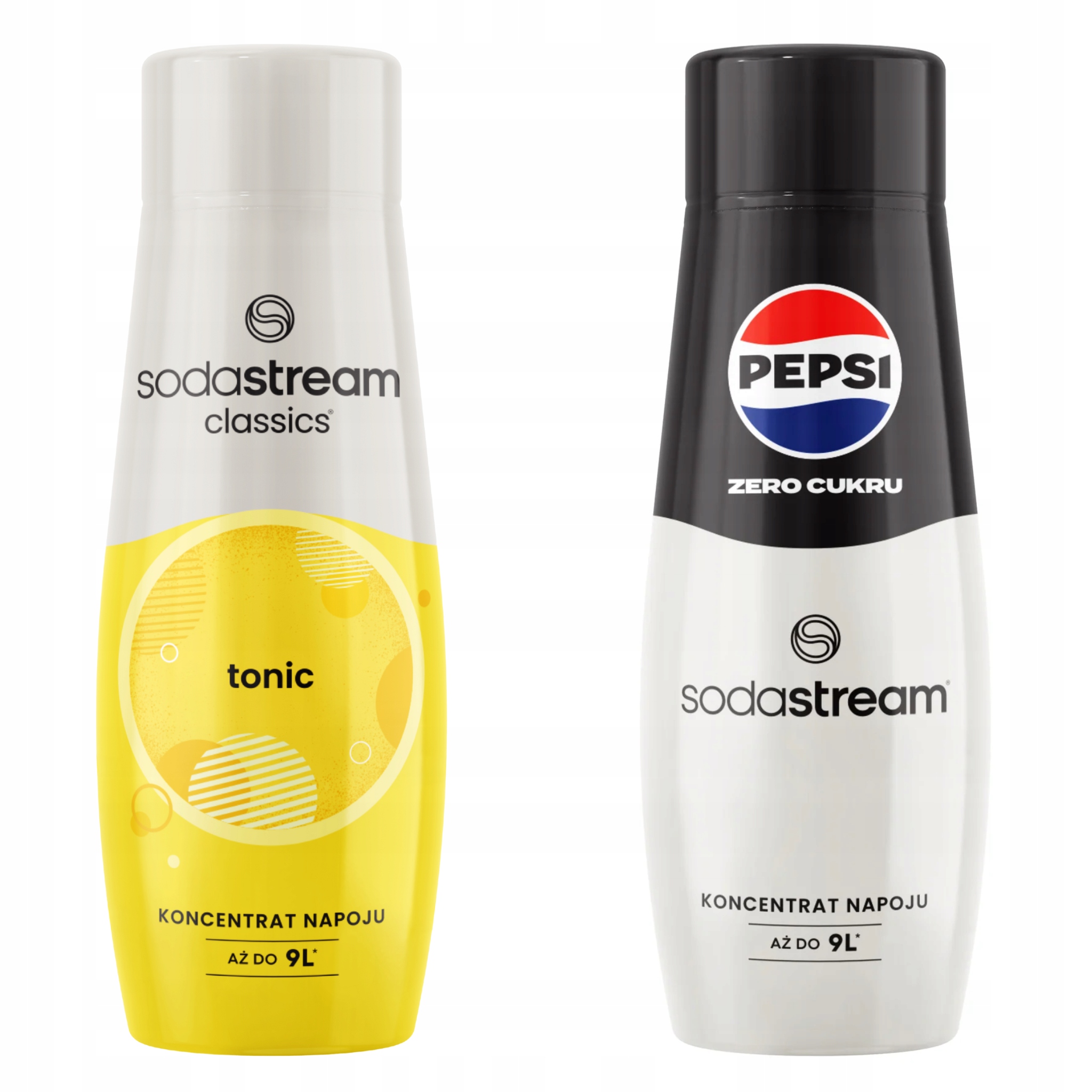 SodaStream TONIC TONIK + PEPSI MAX BEZ CUKRU Sirup do saturátoru ...