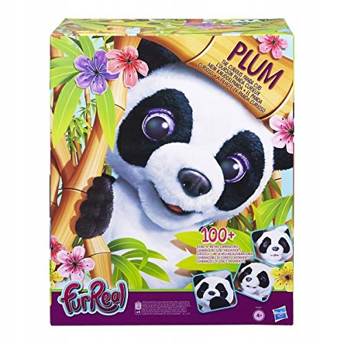 FURREAL INTERAKTYWNA PANDA MIŚ NIEDŹWIADEK PLUM ORYGINALNY HASBRO ...