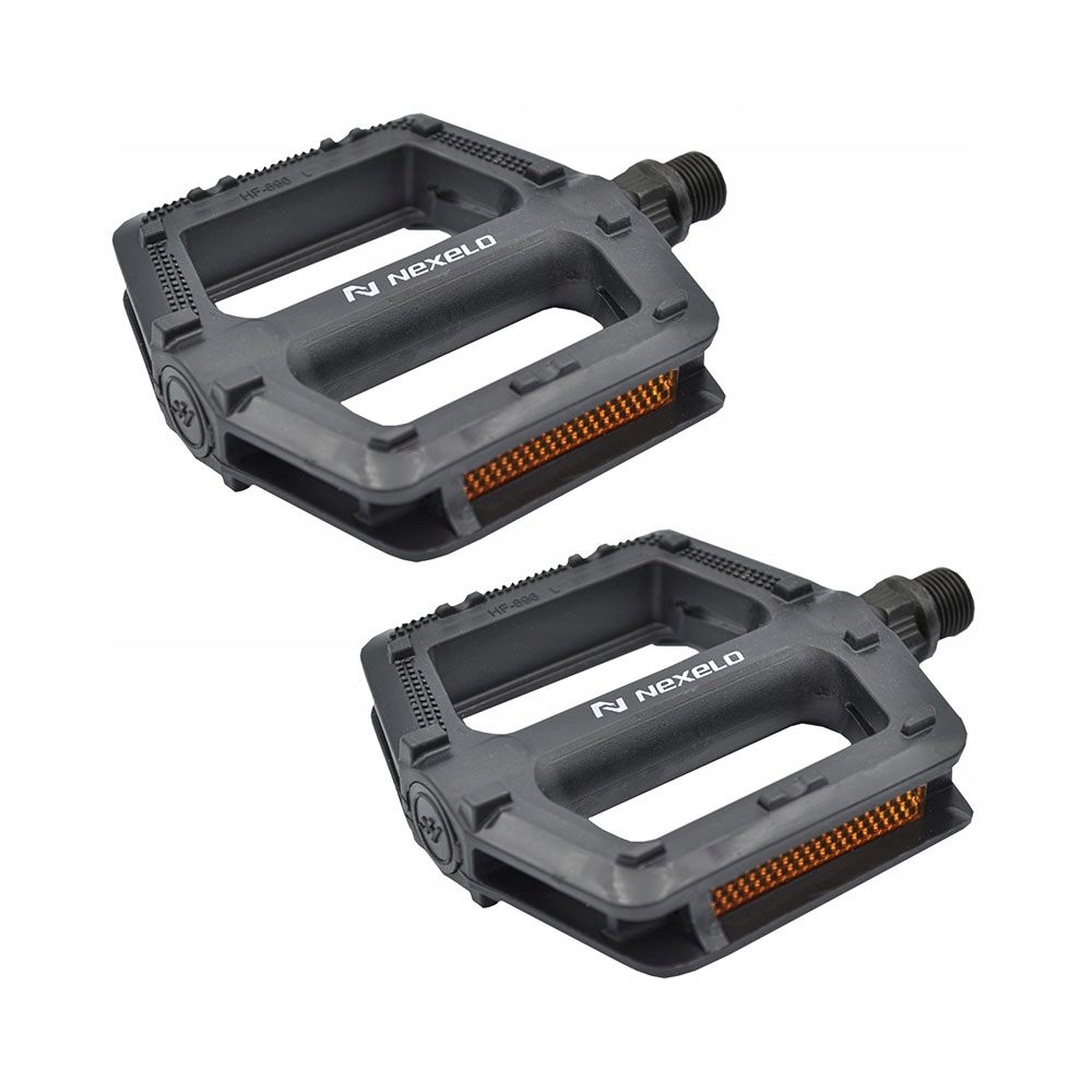 Pedały rowerowe do roweru BMX MTB z odblaskami wytrzymałe oś 9/16 cala ...