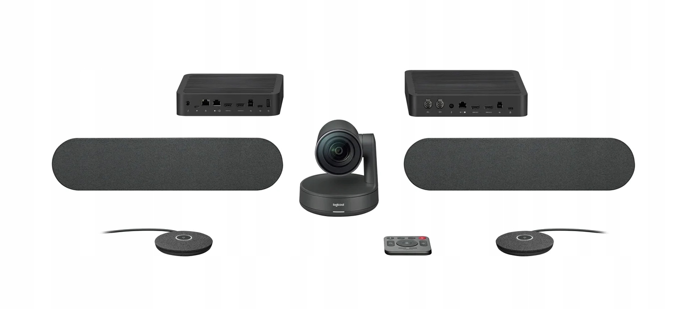 Logitech Rally Plus system videokonferencyjny 16 os. Przewodowa sieć L ...