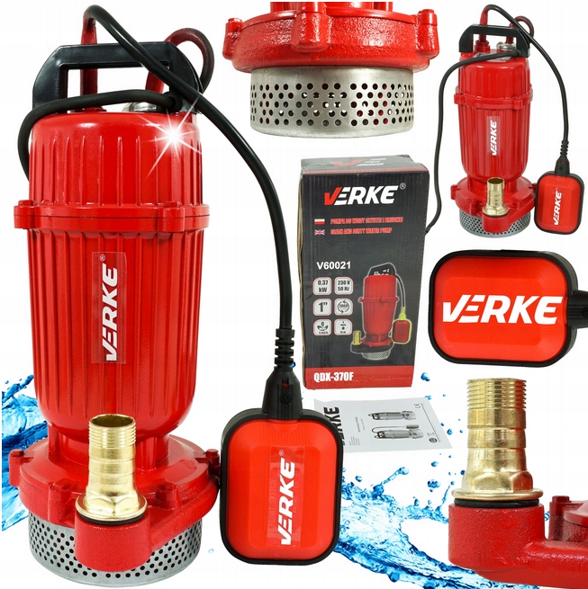 POMPA DO WODY ENERGOOSZCZĘDNA PŁYWAK QDX VERKE (5902963493521) • Cena ...