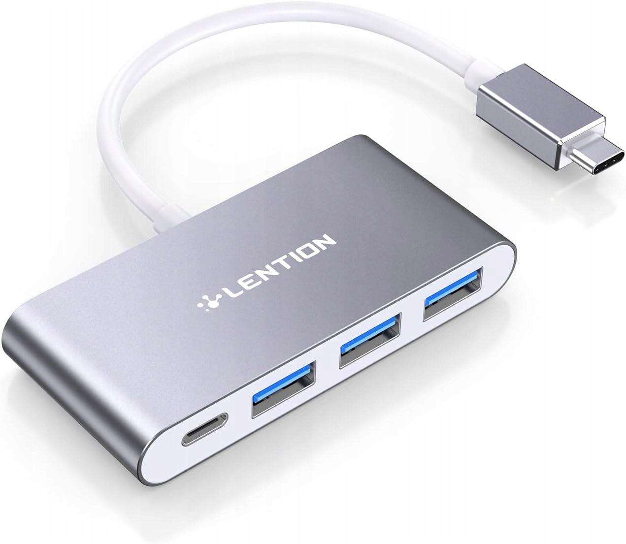LENTION Koncentrator Hub USB-C 4 w 1 MacBook - Sklep, Opinie, Cena w ...