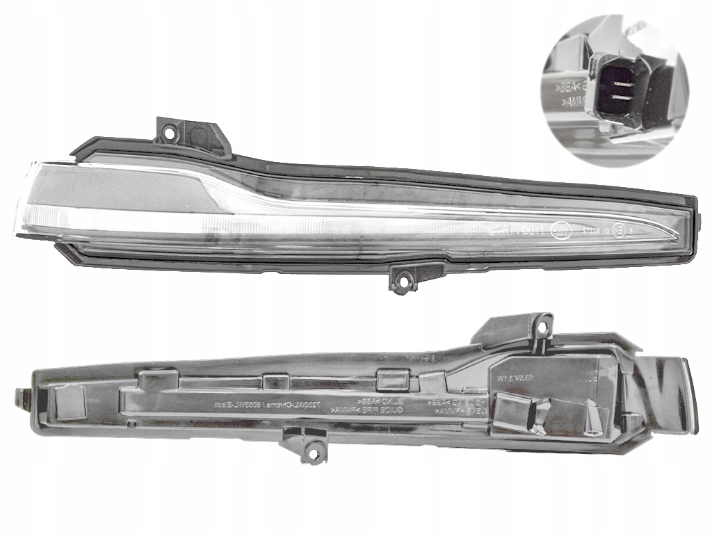 MERCEDES C W205 2014- MIGACZ W LUSTERCE PRAWA A099 A0999060243 za 141 ...