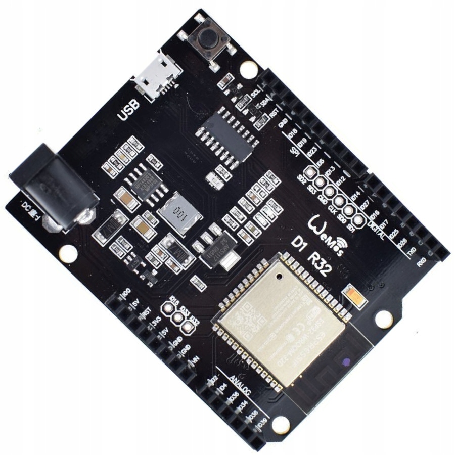 WEMOS D1 R32 (ESP-WROOM-32/ESPDUINO/R3) - Sklep, Opinie, Cena w Allegro.pl WEMOS D1 R32 (ESP-WROOM-32/ESPDUINO/R3) - Sklep, Opinie, Cena w Allegro.pl