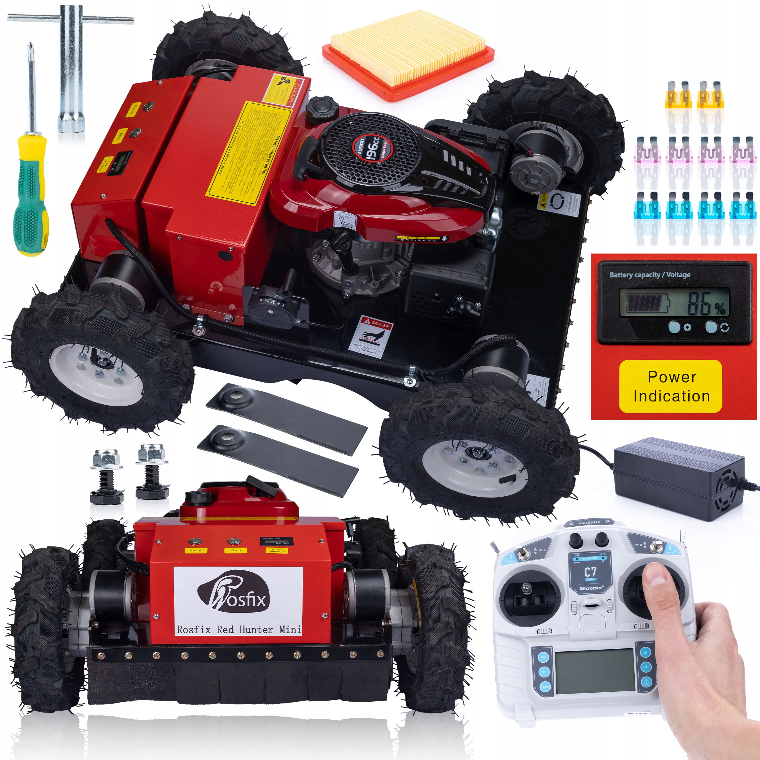 Távirányítós Fűnyíró - Alacsony ár az Allegro