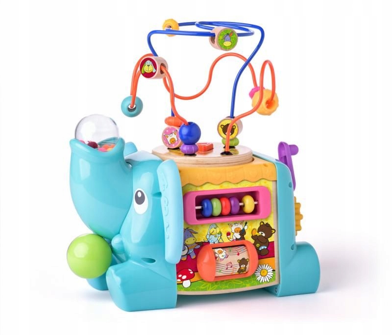 Słonik edukcyjny dla maluszka Motoryka Pętla Niny (8591864700257 ...