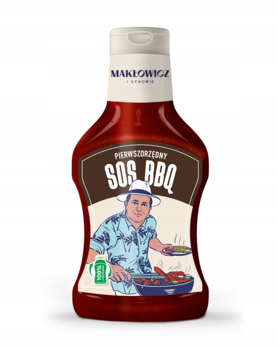 MAKŁOWICZ & SYNOWIE SOS BARBECUE BBQ 350 g - porównaj ceny - Allegro.pl