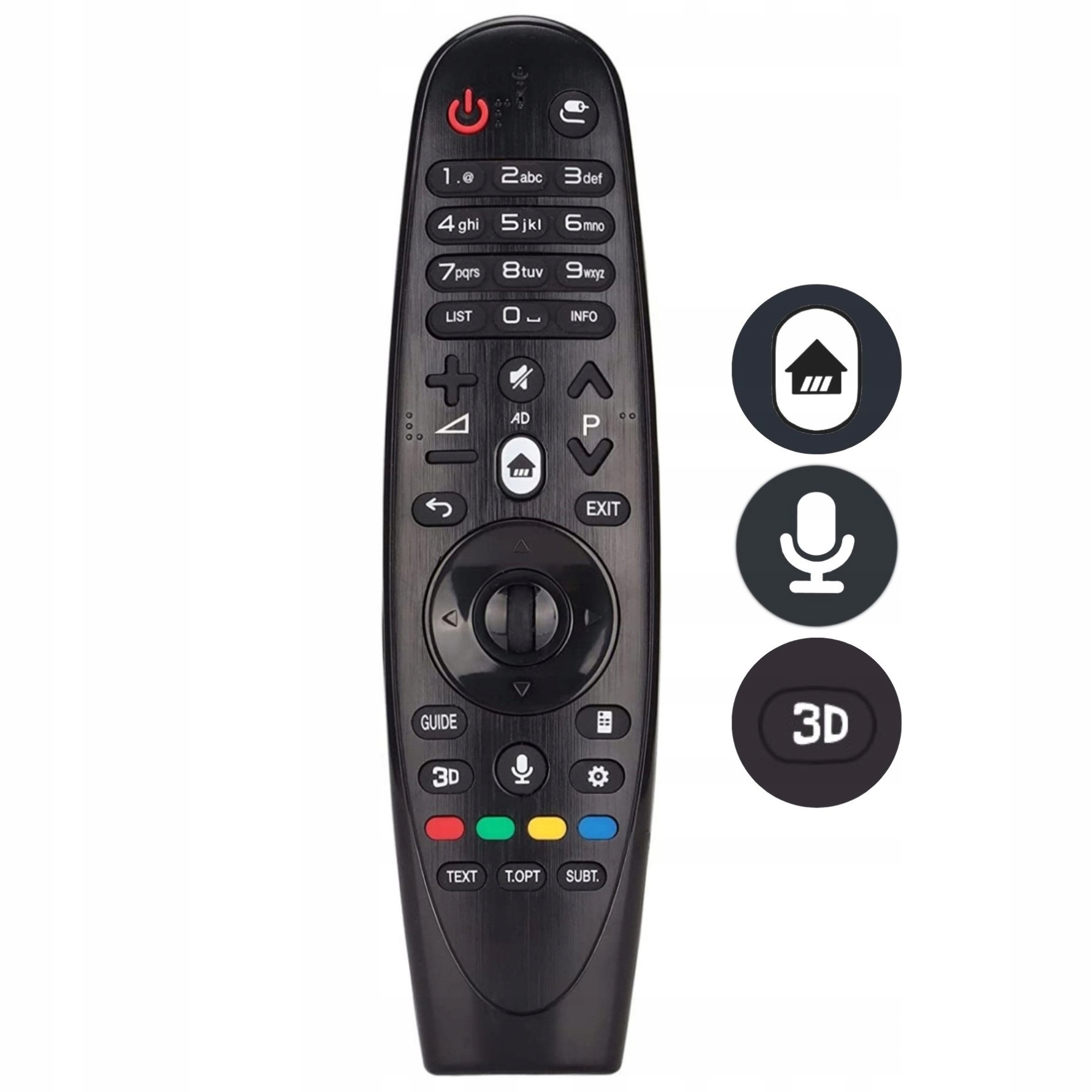 Pilot TechTell AN-MR600 Magic do LG czarny - Sklep, Opinie, Cena w Allegro